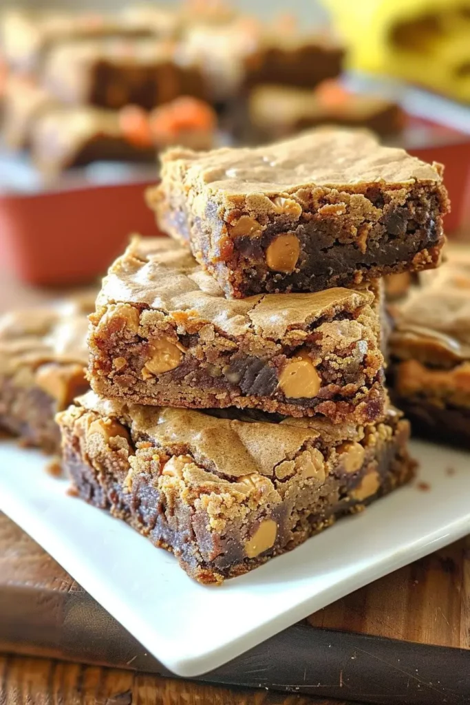 Peanut Butter Brownies Recipe – Easy and Fudgy